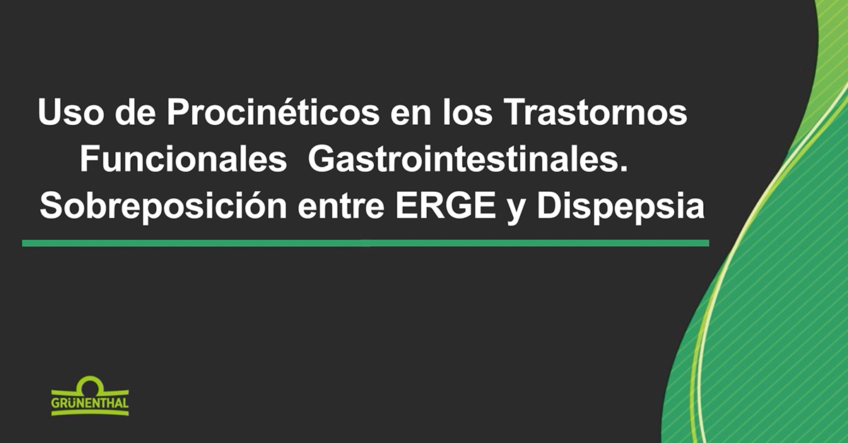 Uso de Procinéticos y Trastornos Funcionales Gastrointestinales ...